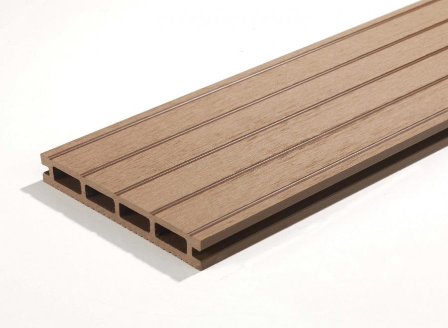 Walnut Brown Composite Decking - Deckorum