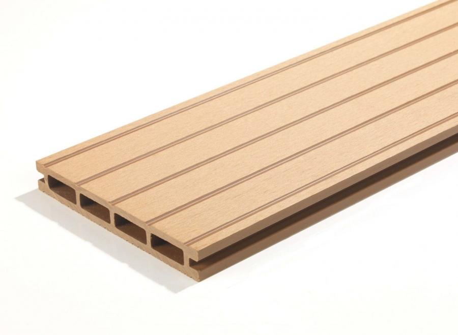 Sand Oak Composite Decking Boards - 146mm x 21mm x 2900mm